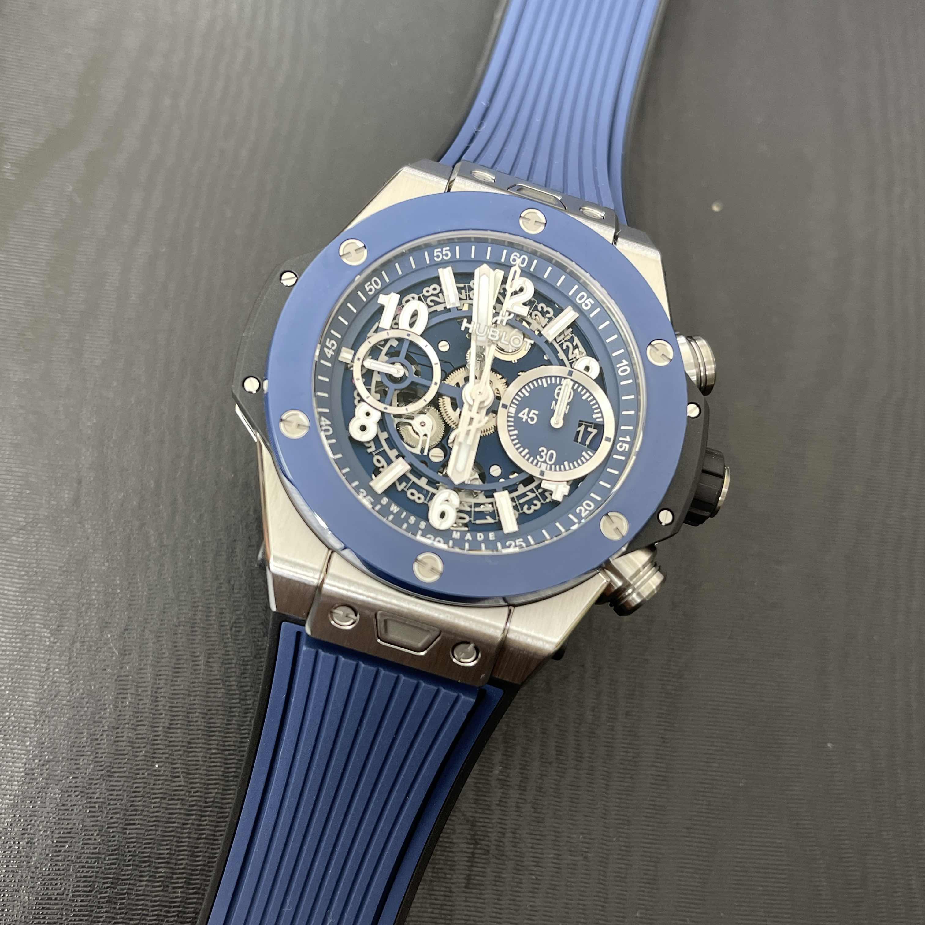 Big Bang Unico Titanium Blue Ceramic 44 Mm | atelier-yuwa.ciao.jp