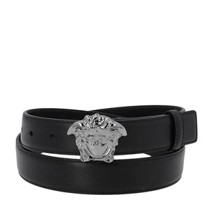 全新 VERSACE 范思哲 皮帶 1001364 1A00593 1B00E 牛皮 100CM