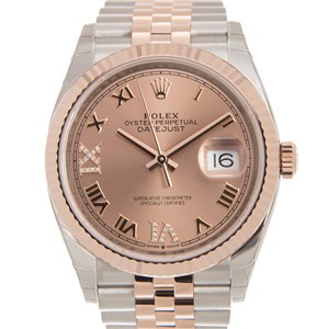 NEW ROLEX DATEJUST 126231-0027 SUNDUST, DIAMONDS