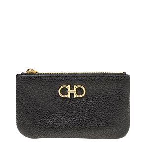 NEW FERRAGAMO WALLETS 220383 SHORT ZIPPER WALLET