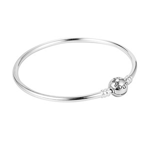 全新 PANDORA 潘朵拉 MOMENTS 手鐲 590713 純銀 銀色 19CM