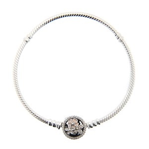 NEW PANDORA ACCESSORY 590744CZ METAL SILVER 17CM