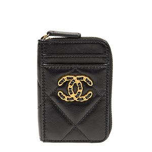 全新 CHANEL 香奈兒 銀包 AP2701 金扣 零錢包