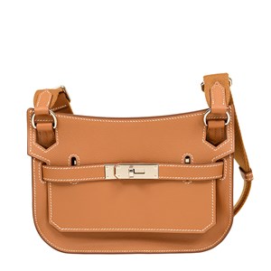 NEW HERMES BAGS JYPSIERE MINI CROSSBODY BAG GOLD